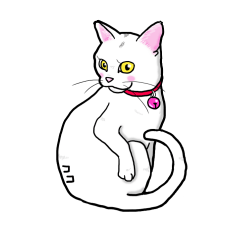 White cat coco | Yabe-LINE貼圖代購 | 台灣No.1，最便宜高效率的代購網