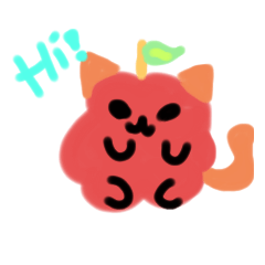 Apple cat 123456789 – LINE stickers | LINE STORE