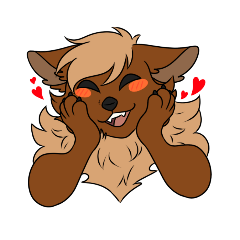 Woofy the wolf – LINE stickers | LINE STORE