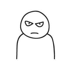 'I am not angry' ticon – LINE貼圖 | LINE STORE