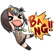 High school girls Of Military geek – LINE stickers | LINE STORE