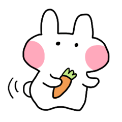 Rabbit Sticker!! – LINE stickers | LINE STORE