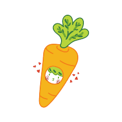 Willy The Dumb Carrot - Stiker LINE | LINE STORE
