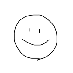 simple stamps of nicochan - Stiker LINE | LINE STORE