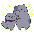 MitchiriNeko Marching Sticker – LINE stickers | LINE STORE