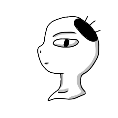 Side face man – LINE 스티커 | LINE STORE