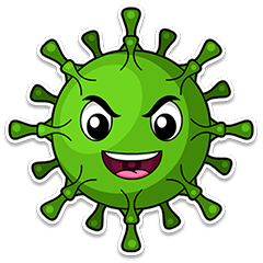 Cute Coronavirus - LINE スタンプ | LINE STORE