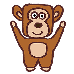 Monkey k – LINE貼圖 | LINE STORE