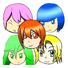 Petit Chara Girl – LINE貼圖 | LINE STORE