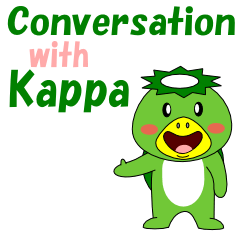 Conversation with Kappa English – LINE stickers | LINE STORE