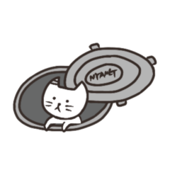 happy and sad michi neko2 - Stiker LINE | LINE STORE