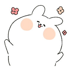 lovely rabbit dangdang sticker - Stiker LINE | LINE STORE