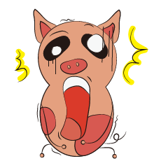 Moss Pig – Stickers LINE | LINE STORE