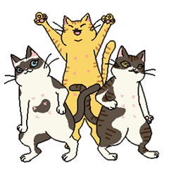 mei ando muu and maron - Stiker LINE | LINE STORE