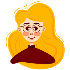 Blonde Girl with Hilarious Emoji – Stickers LINE | LINE STORE