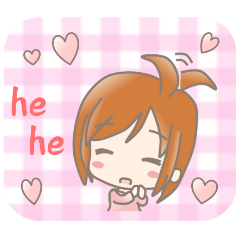 Charming Stickers Girl version – LINE stickers | LINE STORE