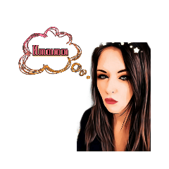 Lady - Hmmm - Stiker LINE | LINE STORE