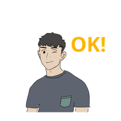 Boys mood – LINE stickers | LINE STORE