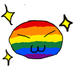 LGBTQ Rainbow Ball – LINE stickers | LINE STORE