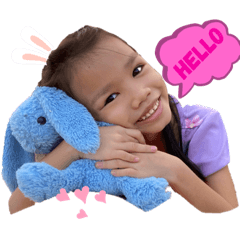 My little girl Meena – LINE stickers | LINE STORE