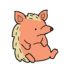 lesser headge hog tenrec – LINE貼圖 | LINE STORE