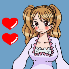 Charlotte Prin Sticker ONE PIECE | Yabe-LINE貼圖代購 | 台灣No.1，最便宜高效率的代購網