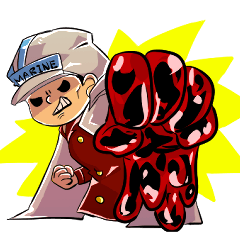ONE PIECE MARINE Sticker | Yabe-LINE貼圖代購 | 台灣No.1，最便宜高效率的代購網