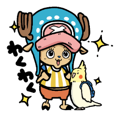 ONE PIECE & Kotori cafe shinsaibashi – LINE貼圖 | LINE STORE