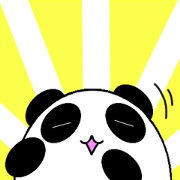 Circle Fat Panda Stickers! • Rumors City