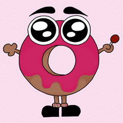 DEMON DONUT – LINE stickers | LINE STORE