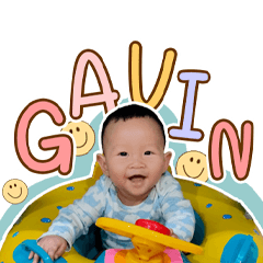 baby Gavin :-) - Stiker LINE | LINE STORE