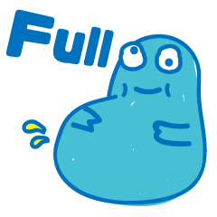blue things 01 - Stiker LINE | LINE STORE