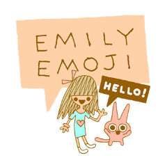 Emily Emoji – LINE stickers | LINE STORE