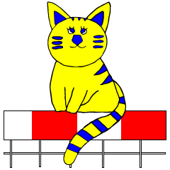Handball and Cat - Stiker LINE | LINE STORE