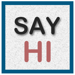 SAY HI !!!! – LINE stickers | LINE STORE