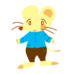 Ronny of a mouse – LINE stickers | LINE STORE