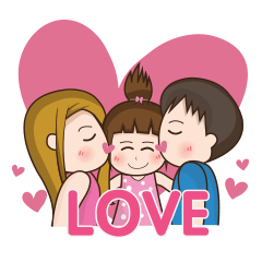 Pang Pang Family - Stiker LINE | LINE STORE