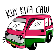 Diary of Angkot – LINE stickers | LINE STORE