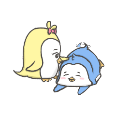 Lippy Penguin: In A Nutshell – LINE stickers | LINE STORE