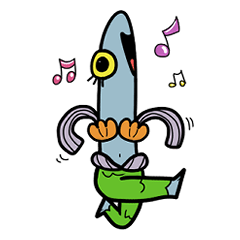 Anne-Chovy Fish Girl – สติกเกอร์ LINE | LINE STORE