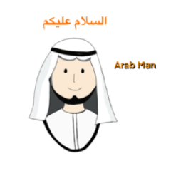 Arab Man – Stickers LINE | LINE STORE