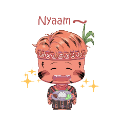 Alam - Sumatran Boy (1) – LINE stickers | LINE STORE