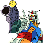 MOBILE SUIT GUNDAM Big Stickers – LINE stickers | LINE STORE