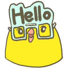 Hello little chick – LINE stickers | LINE STORE