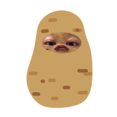 YVX_potato – LINE stickers | LINE STORE