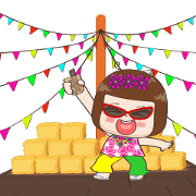 JingJung Animation X7 – LINE stickers | LINE STORE