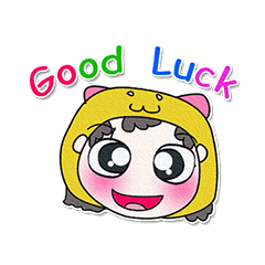 Miss. Jaidee.. Good luck ^^! – LINE stickers | LINE STORE