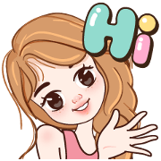 Annie : Say hi – LINE stickers | LINE STORE