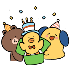 BERU & MARU x BROWN & FRIENDS – LINE stickers | LINE STORE