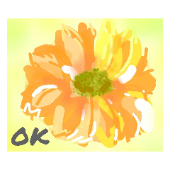 Flower Art Stickers – LINE stickers | LINE STORE